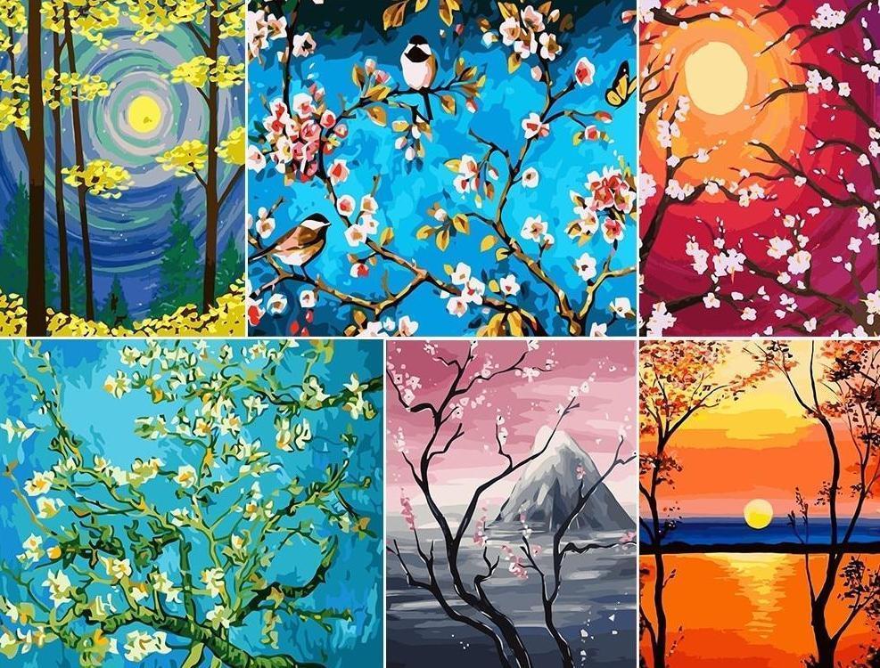 Landscapes Paint By Numbers Kit – AllPaintbyNumbers