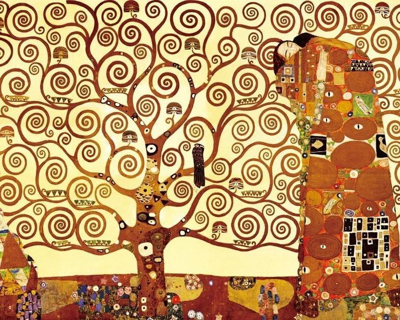 Gustav Klimt Vienna Secession - Tree Of Life – AllPaintbyNumbers