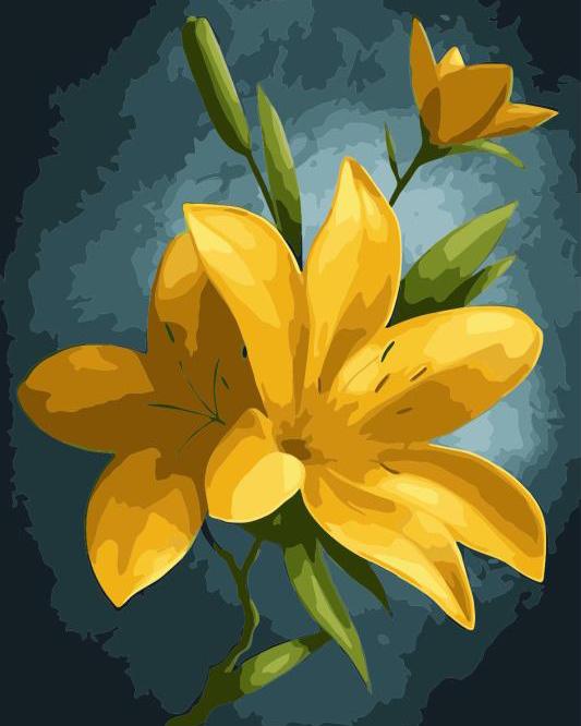 Yellow Acrylic Flower - DIY Painting – AllPaintbyNumbers