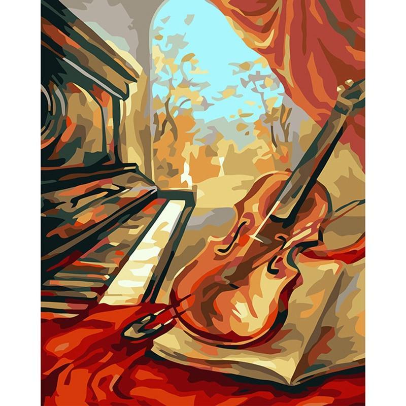 Music Lovers Paint by Numbers – AllPaintbyNumbers